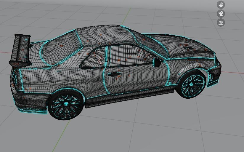 Nissan Skyline 3D model 3D model | CGTrader