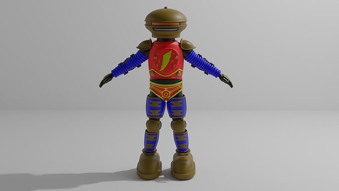 ALPHA 5 3D model animated | CGTrader