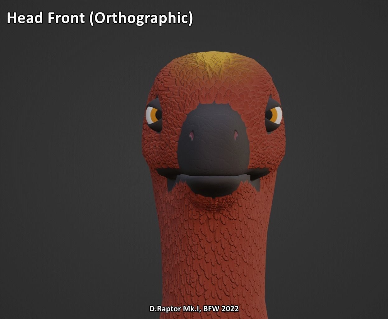 3D model Deinonychus Raptor Mk I for VRChat VR / AR / low-poly | CGTrader