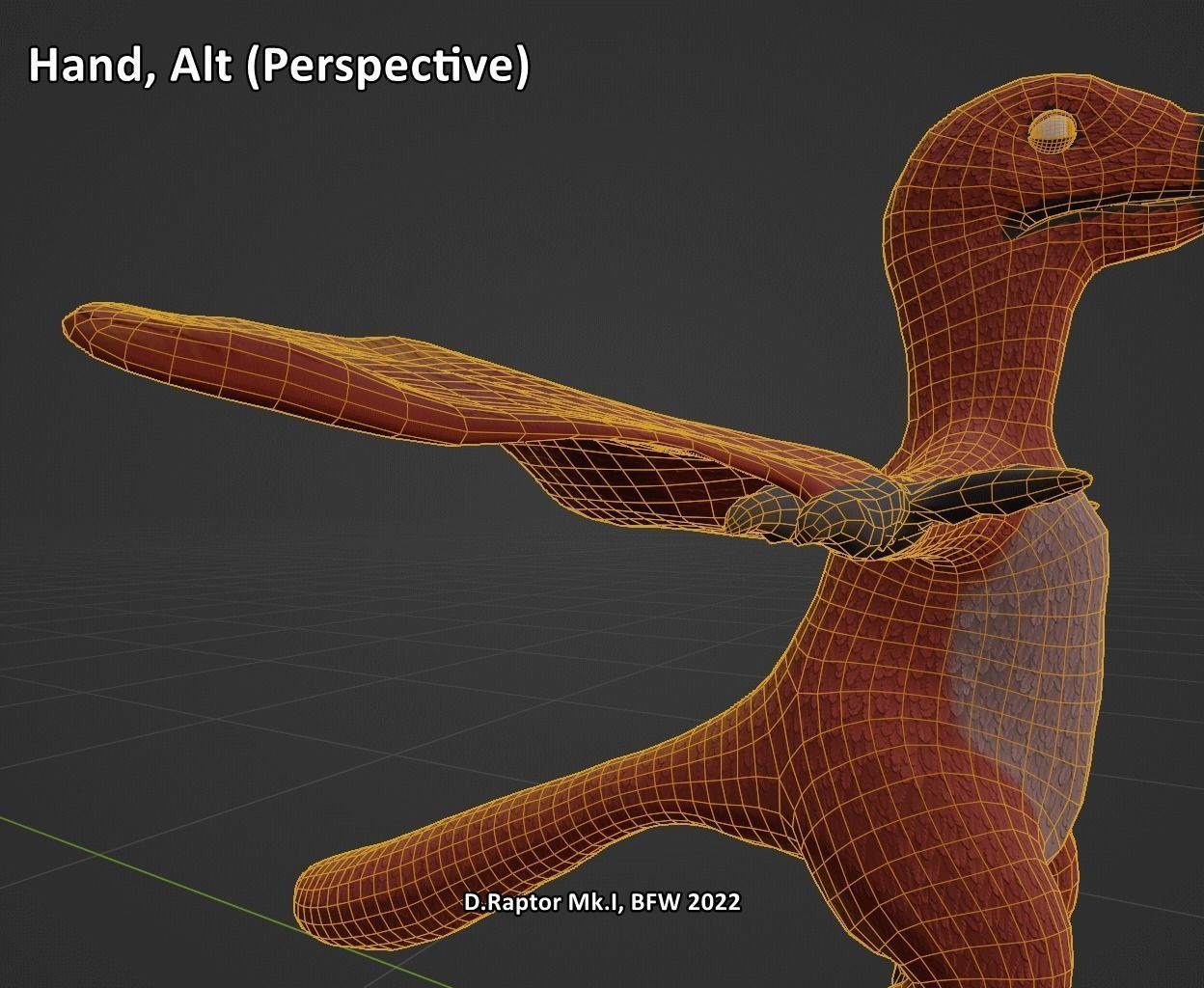 3D model Deinonychus Raptor Mk I for VRChat VR / AR / low-poly | CGTrader