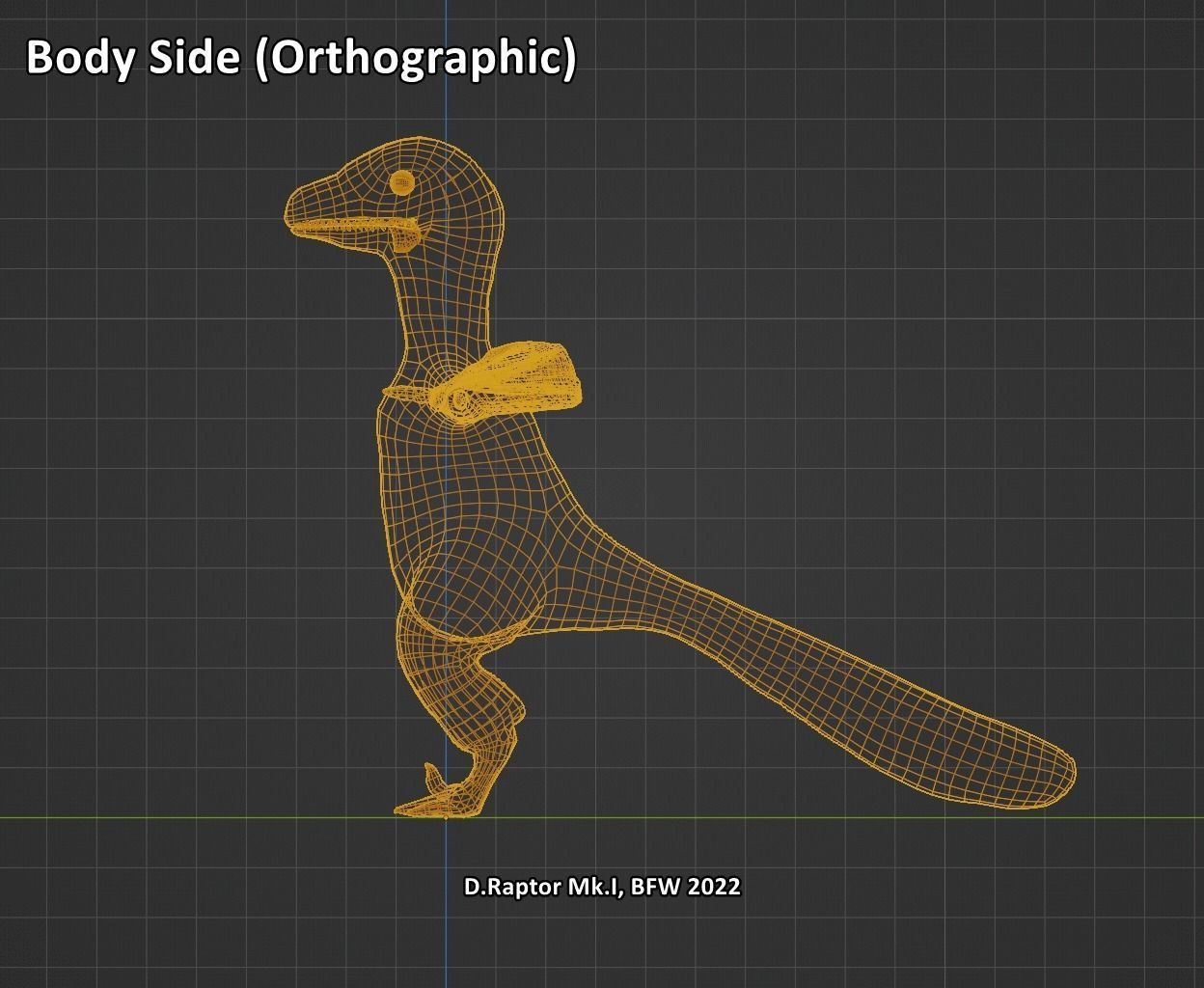 3D model Deinonychus Raptor Mk I for VRChat VR / AR / low-poly | CGTrader