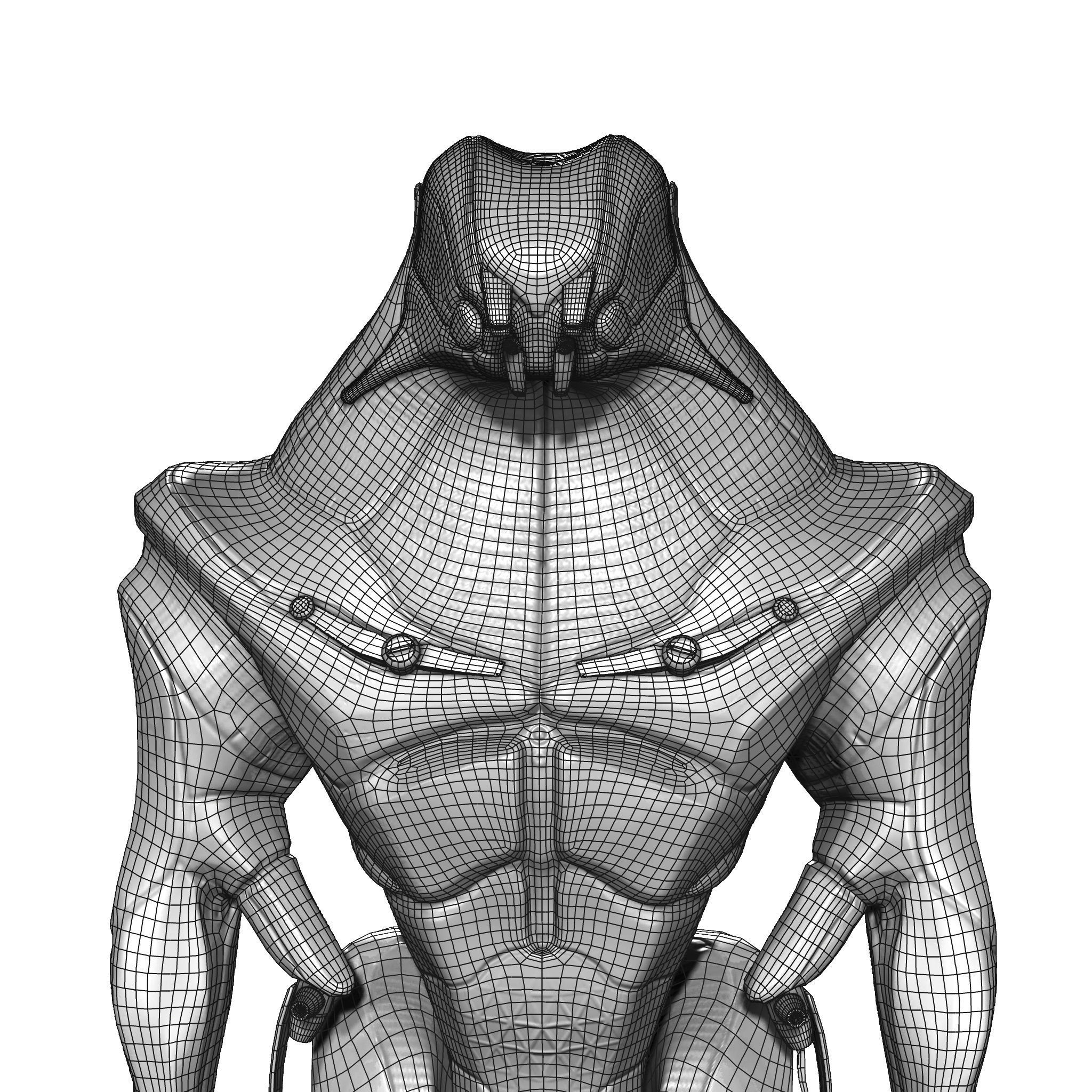 Maximilian star wars robot 3D model | CGTrader