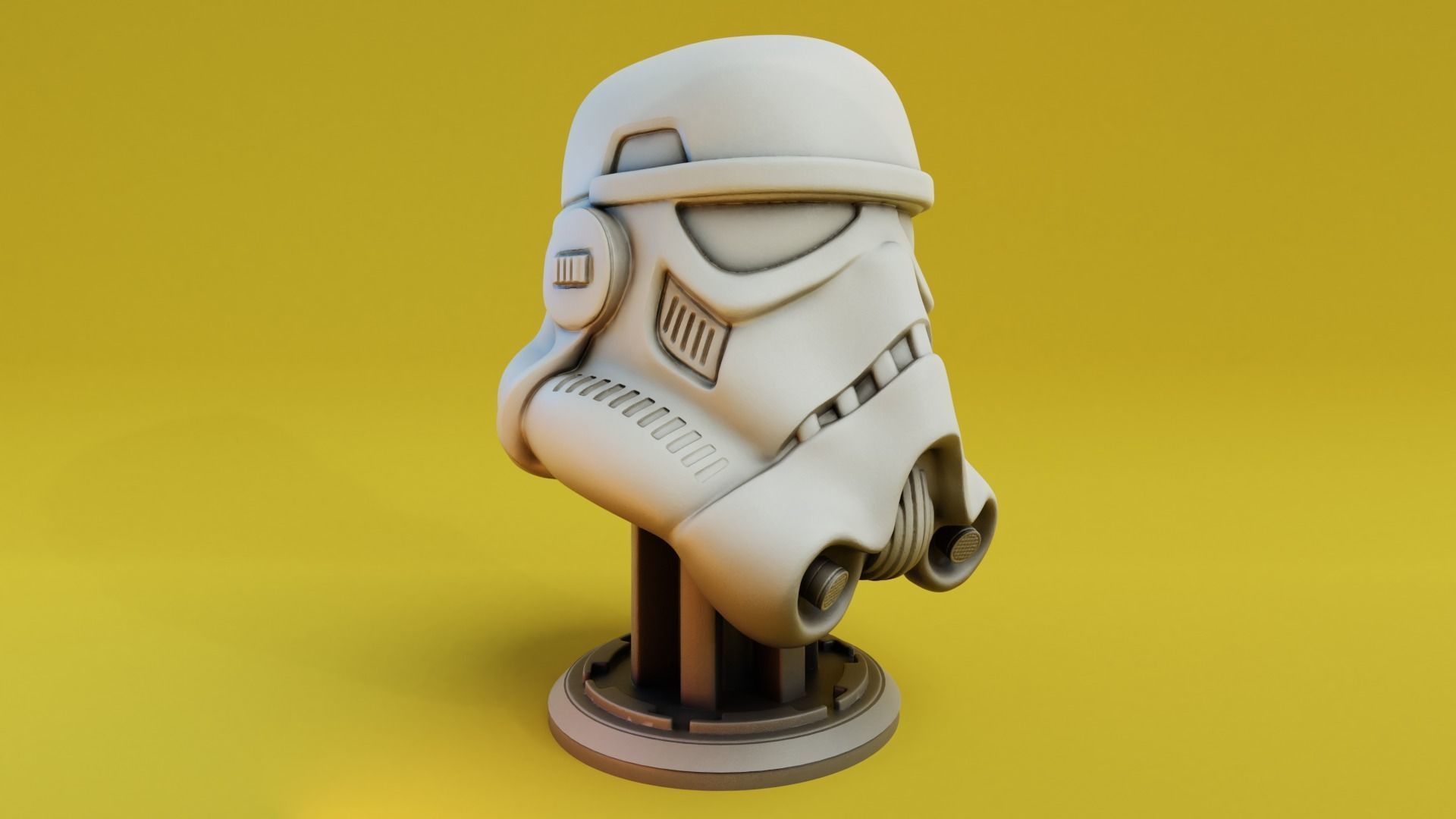 Stormtrooper Bust 3D Print 3D model 3D printable | CGTrader