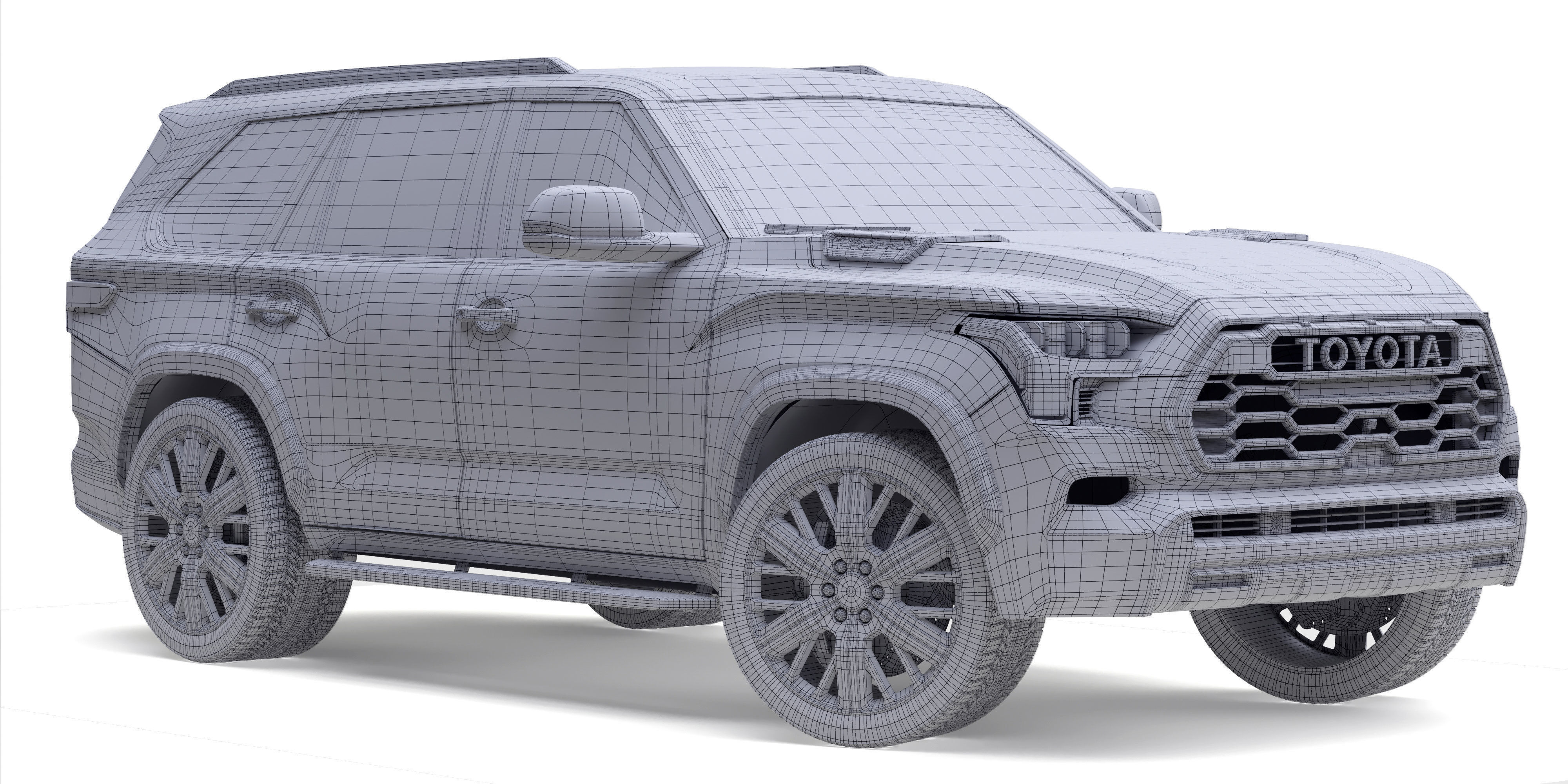 Toyota Sequoia 2023 3D model | CGTrader