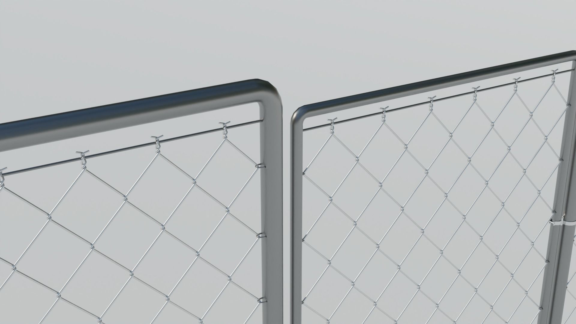 Chain Link Fence 3D model | CGTrader