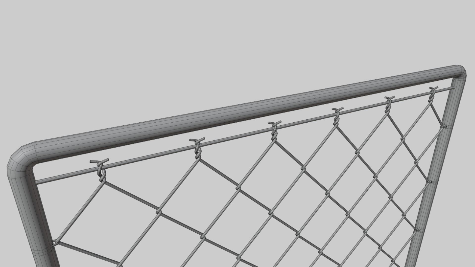 Chain Link Fence 3D model | CGTrader