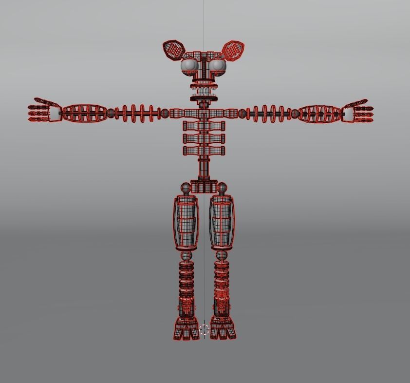 3D model Endoskeleton 02 3D model from FNaF 2 VR / AR / low-poly | CGTrader