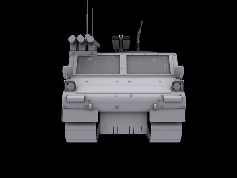 3D model Bronco ATTC Mortar Tracked Carrier VR / AR / low-poly | CGTrader