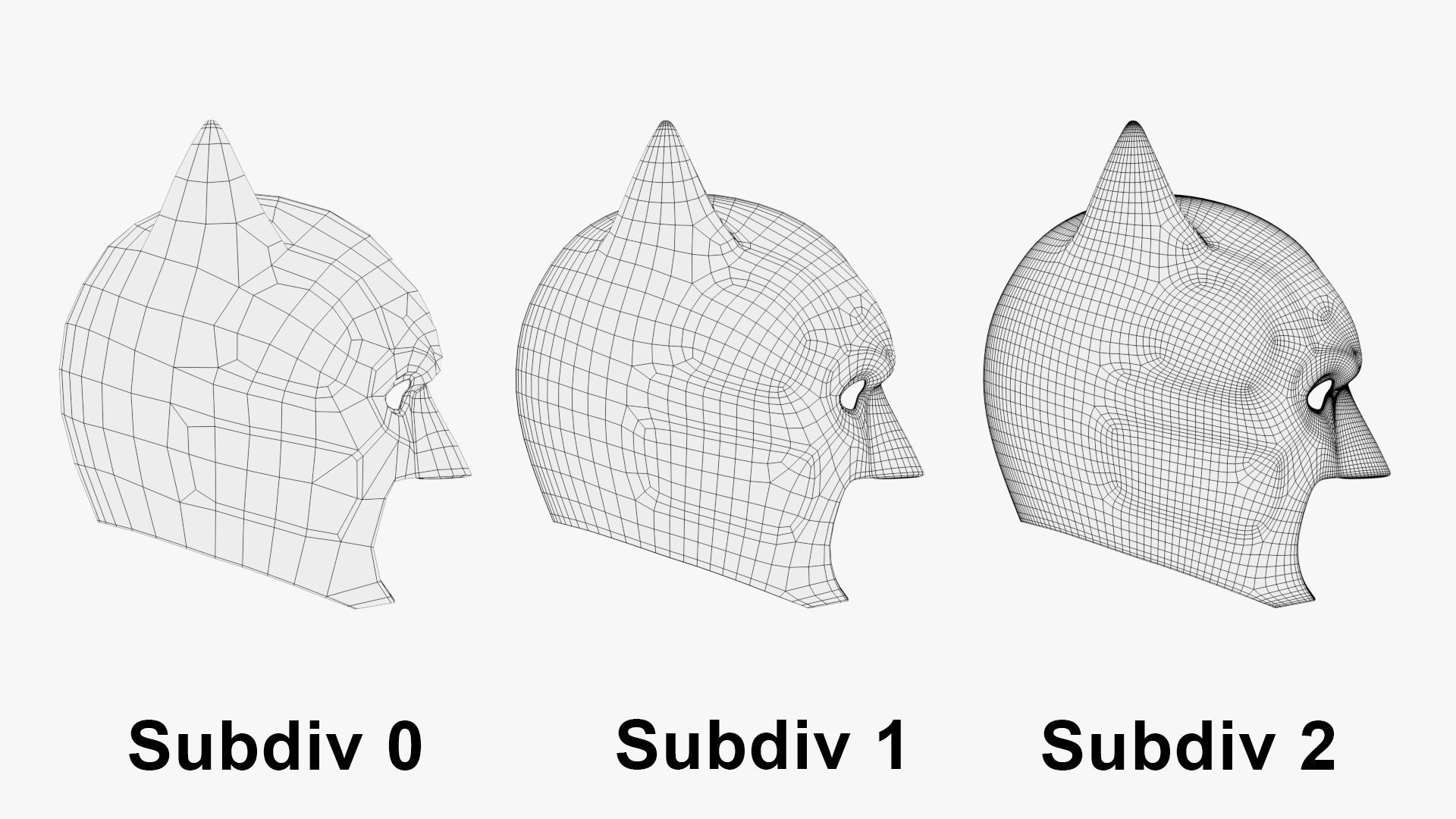 Batman Mask 3D model | CGTrader