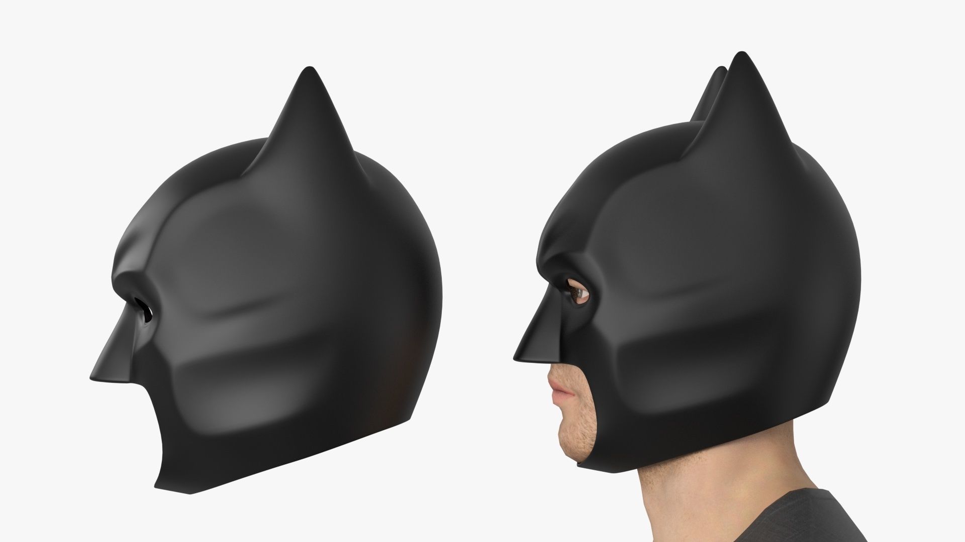 Batman Mask 3D model | CGTrader