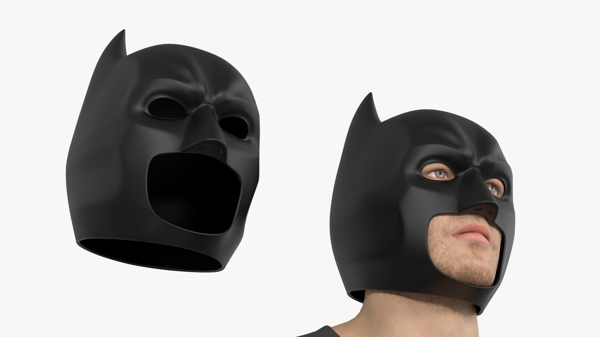 Batman Mask 3D model | CGTrader