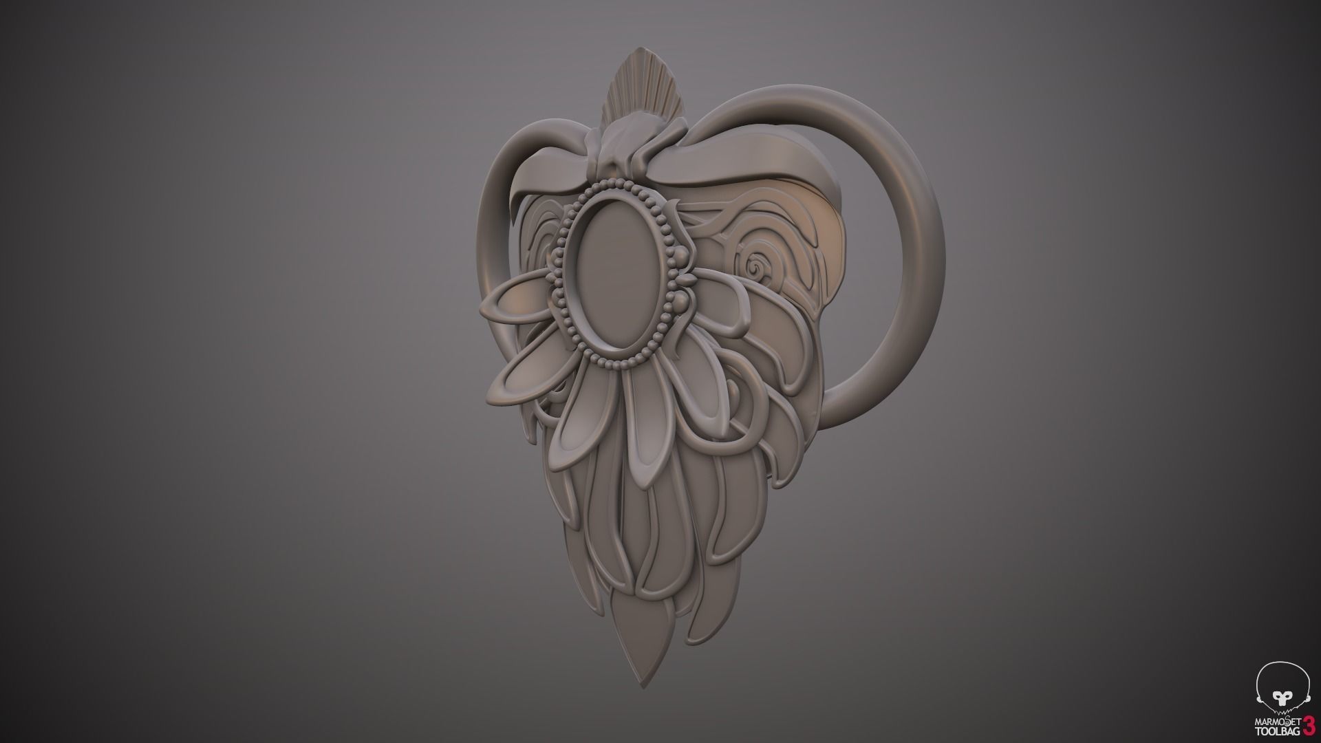 Triss Merigold belt 3D model 3D printable | CGTrader