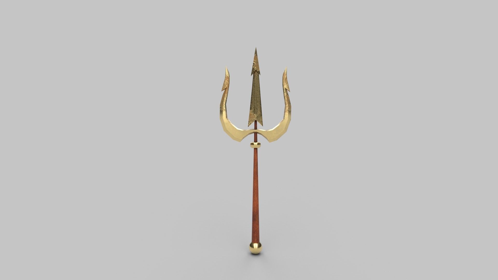 3D model Trident VR / AR / low-poly | CGTrader
