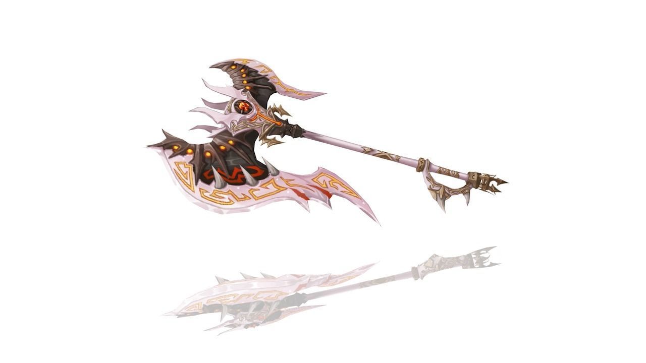 3D model Corrupted Holy Axe VR / AR / low-poly | CGTrader