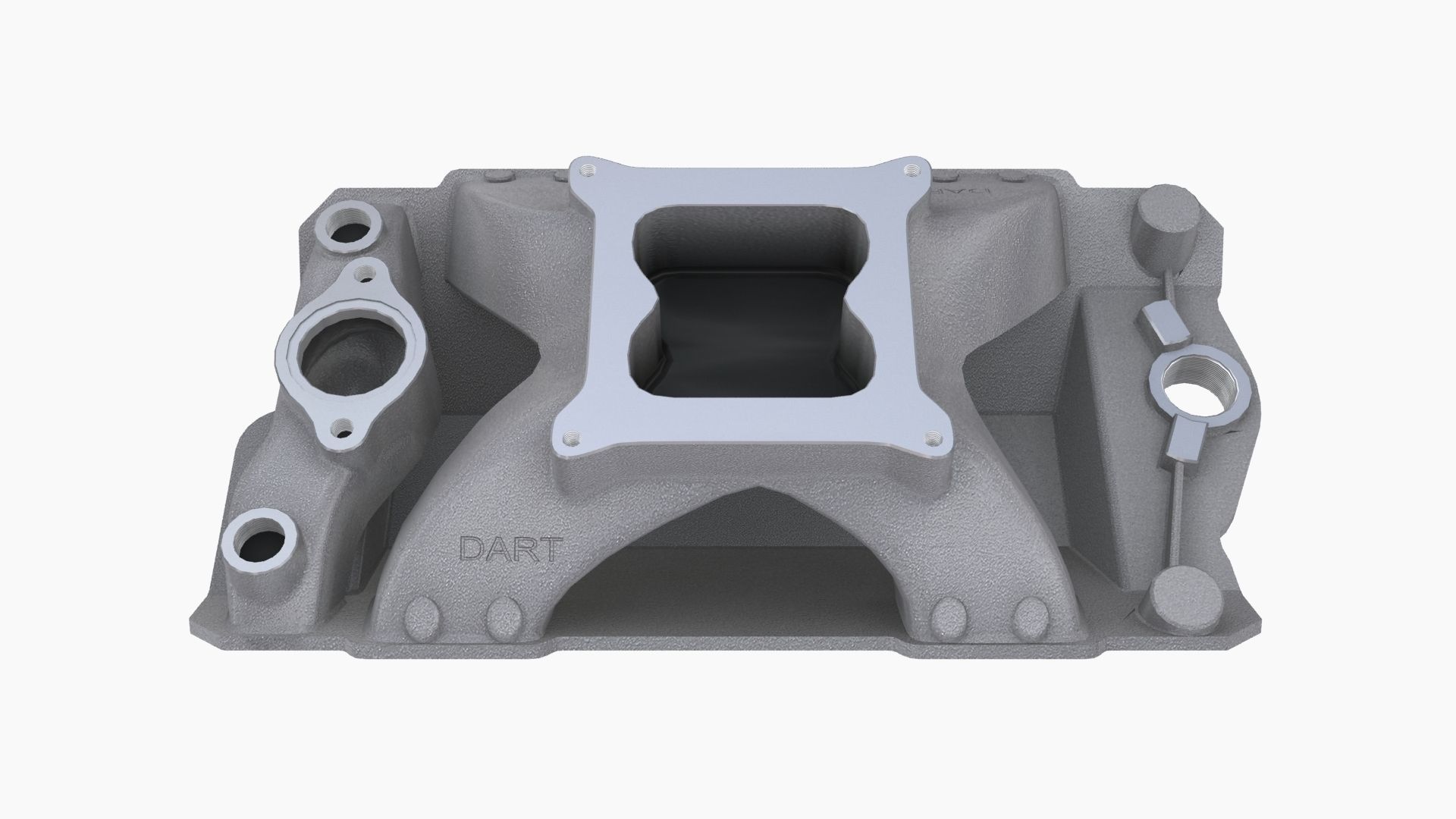 3D model Dart 220 Smallblock Chevy intake manifold VR / AR / low-poly ...