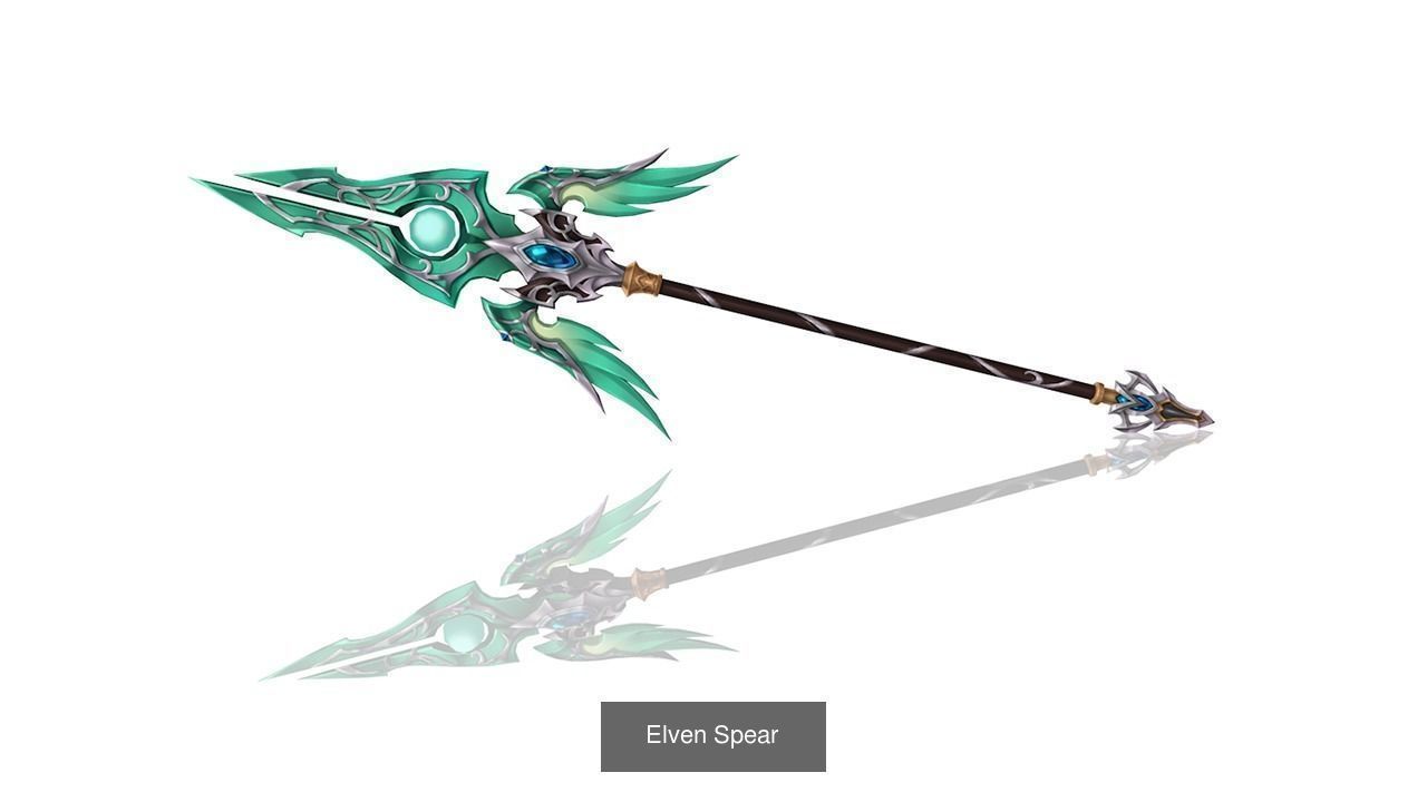 Elven Weapons 3D Model Collection | CGTrader