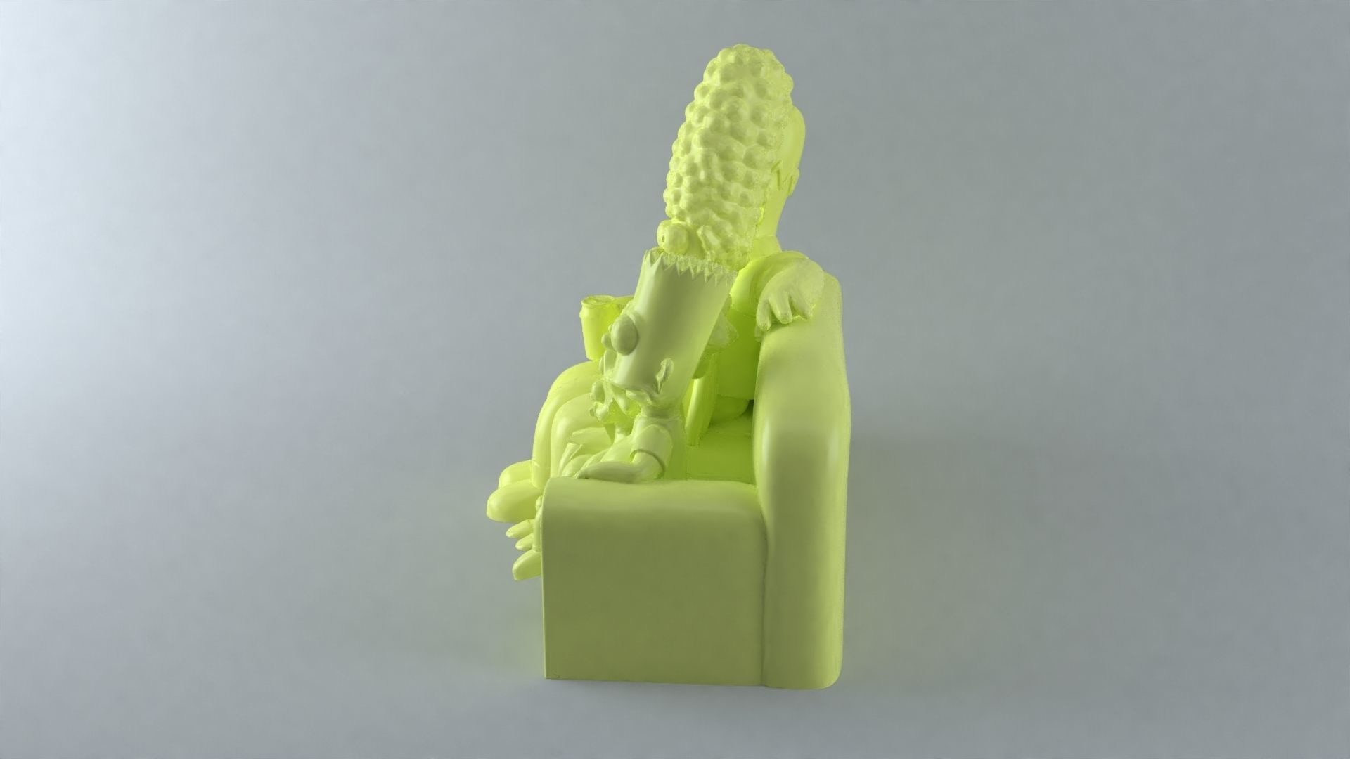 The Simpsons Family 3D model 3D printable | CGTrader