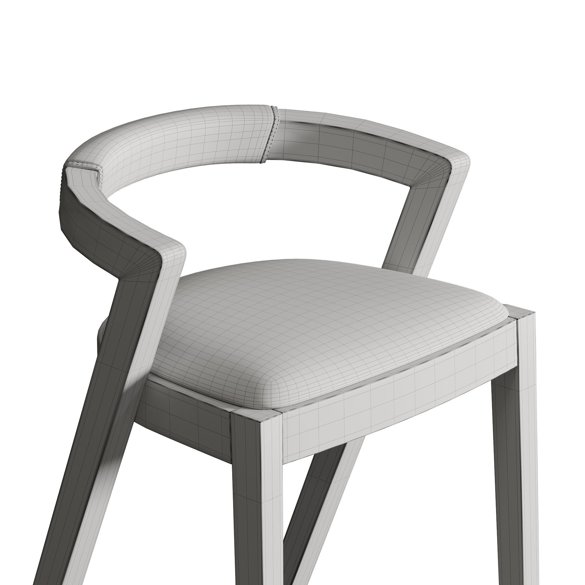 String Barstool 3D model | CGTrader