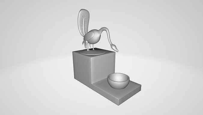 El Cezeri Peacock Robot 3D model | CGTrader