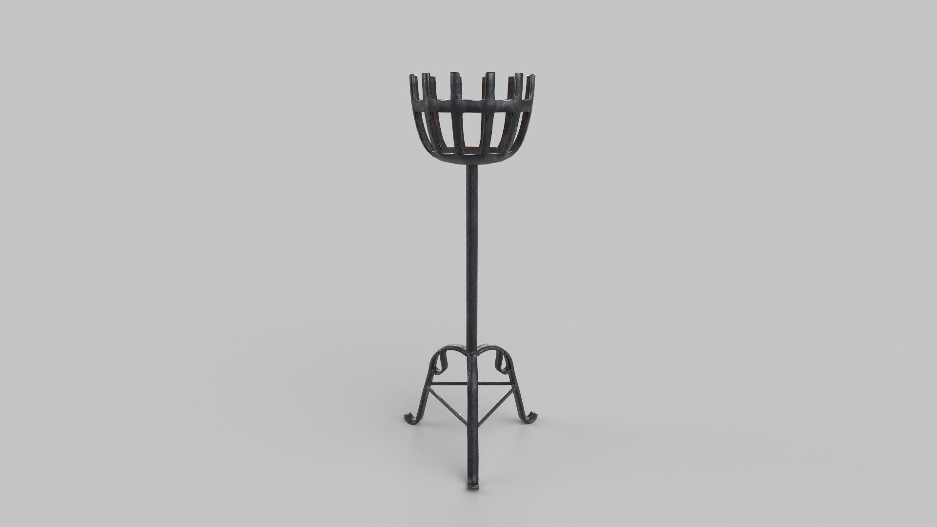 3D model Fire stand VR / AR / low-poly | CGTrader