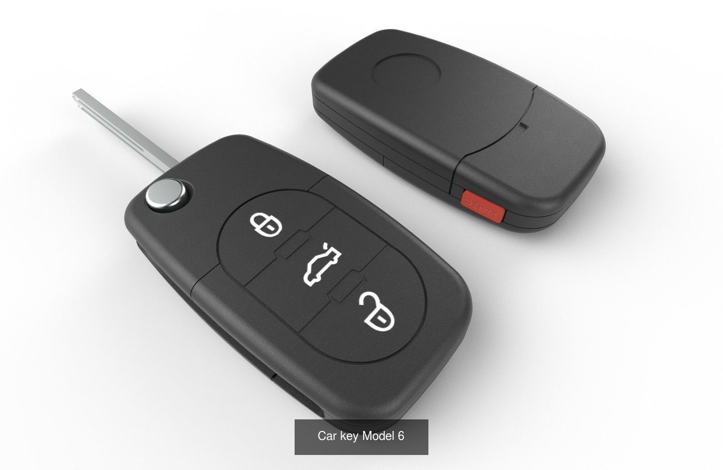 Car Key Collection 2 - 6 Models | CGTrader