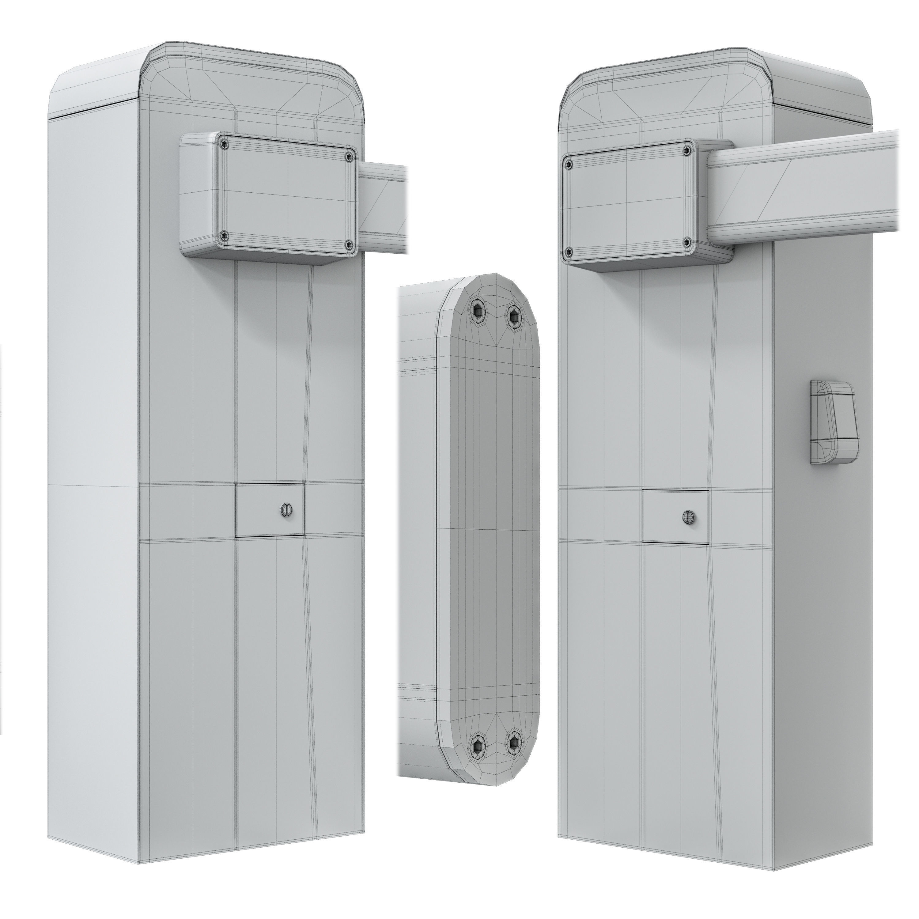 Barrier Comunello Limit 600 KIT 3D model | CGTrader