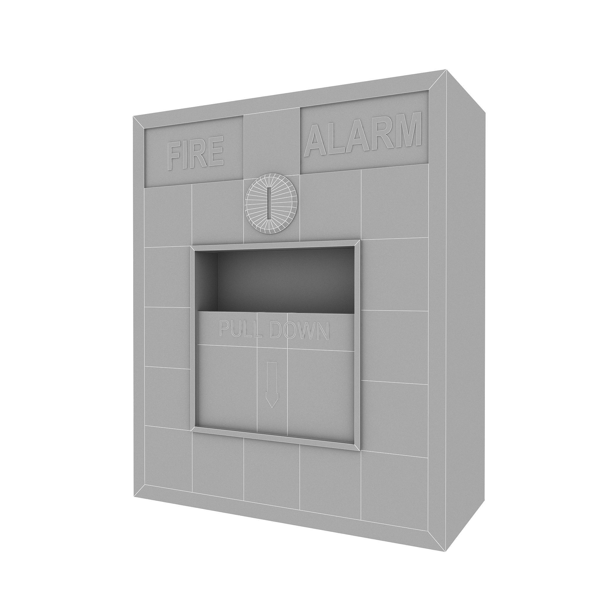 3D model 3D fire alarm model VR / AR / low-poly | CGTrader