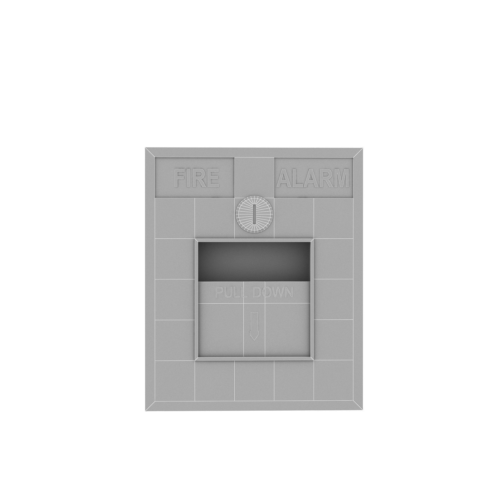 3D model 3D fire alarm model VR / AR / low-poly | CGTrader