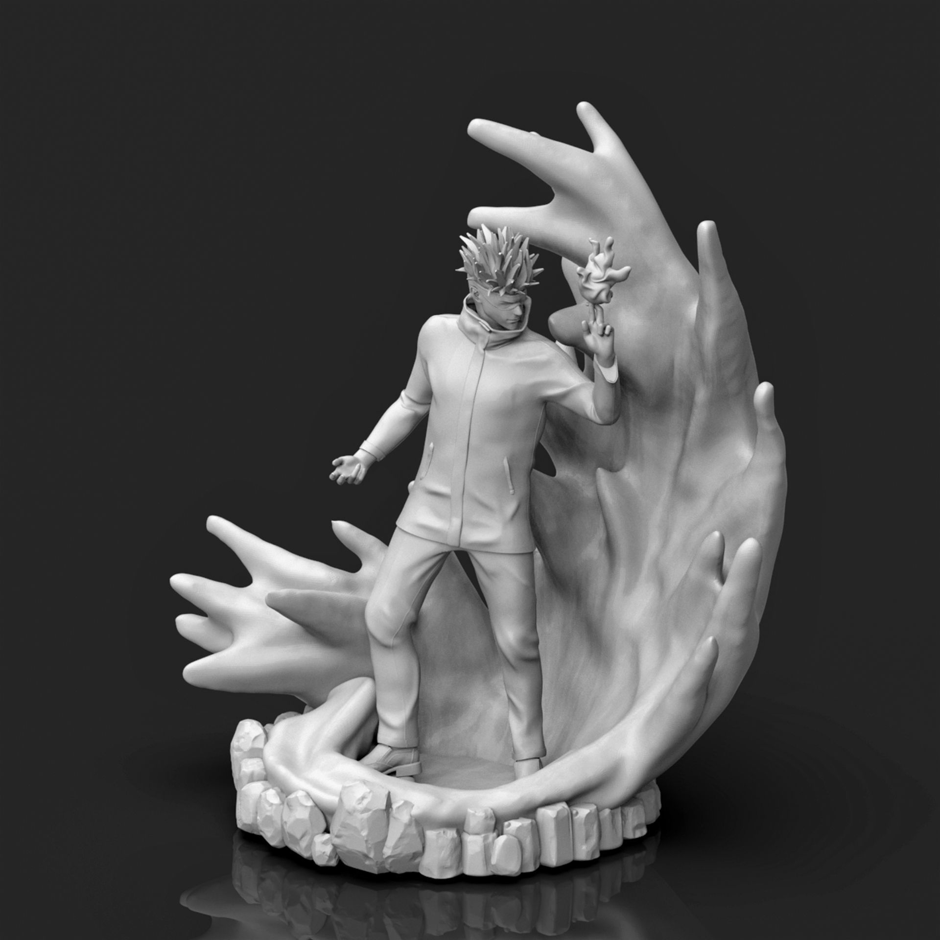 Gojo Satoru 3D Printable 3D model 3D printable | CGTrader