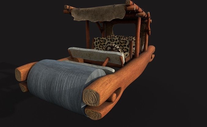 Tronco movil the Flintstones 3D model | CGTrader