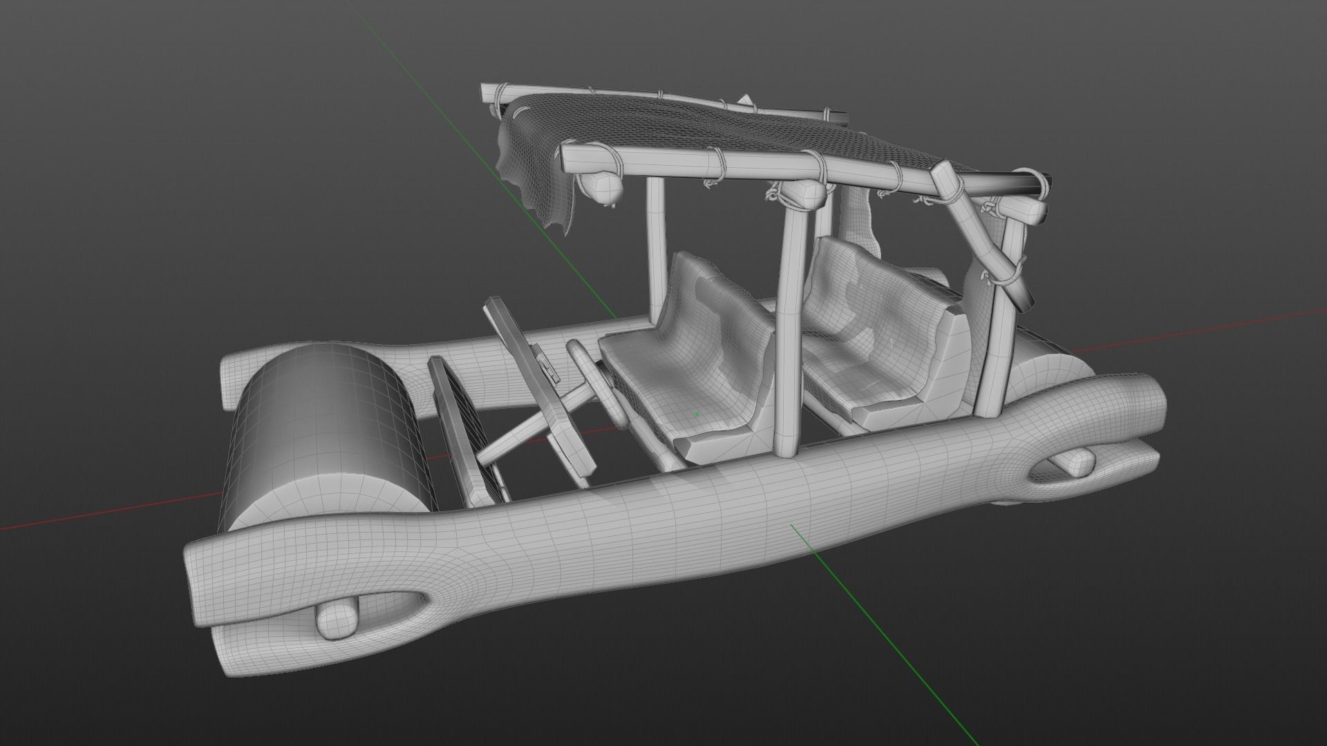 Tronco movil the Flintstones 3D model | CGTrader