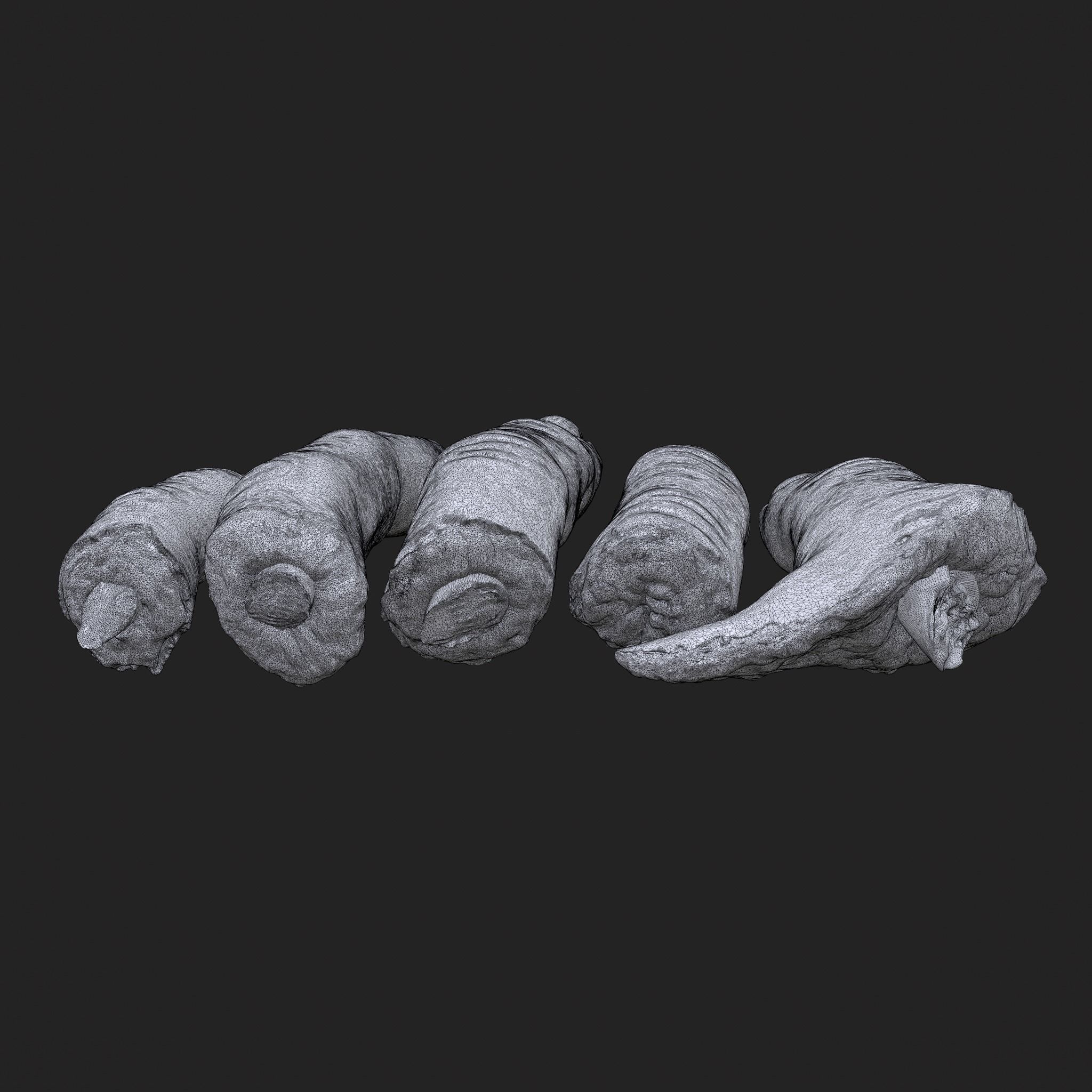 Severed Fingers 3D model 3D printable | CGTrader