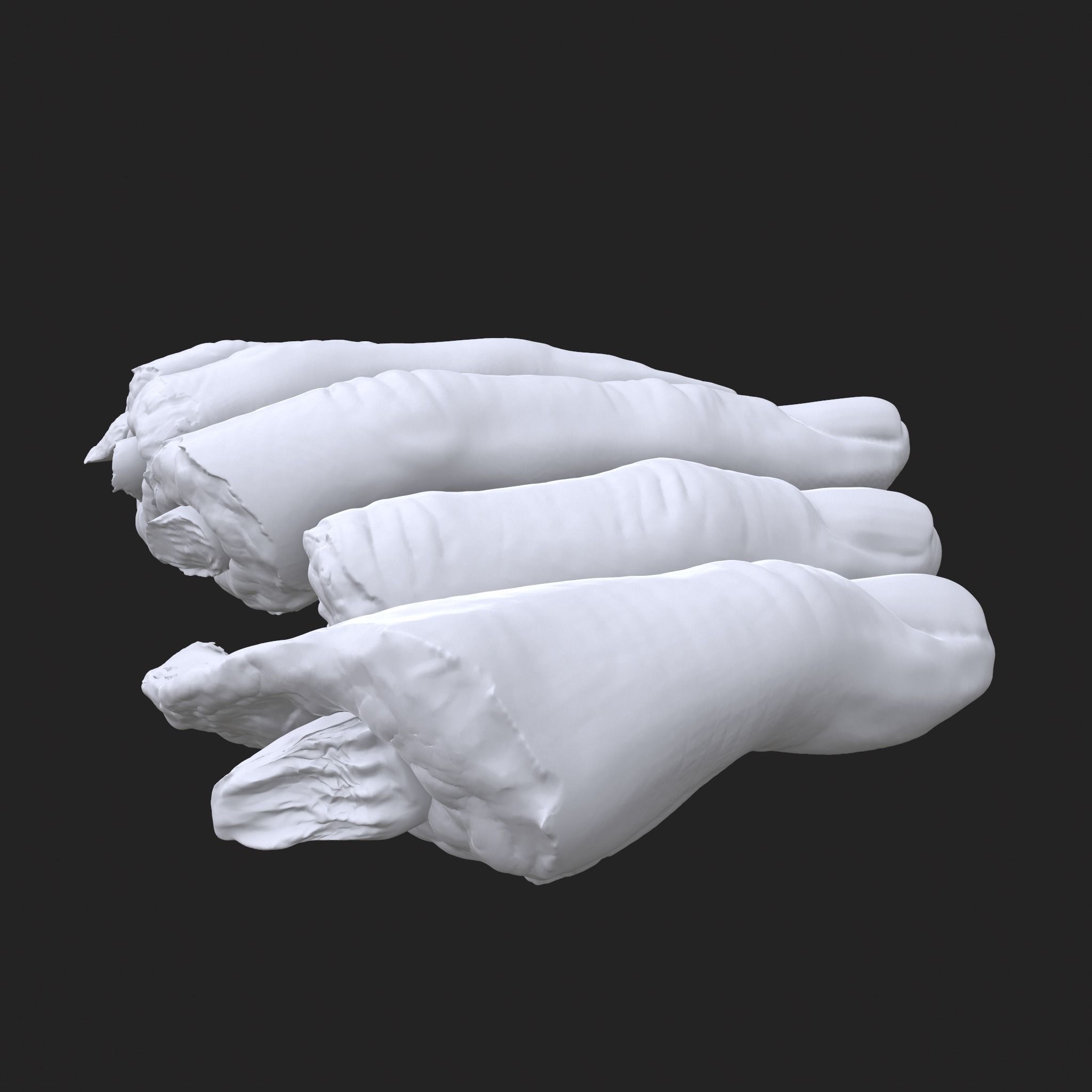 Severed Fingers 3D model 3D printable | CGTrader