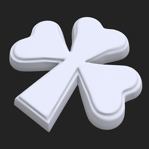 Clover Layered 3D model 3D printable | CGTrader