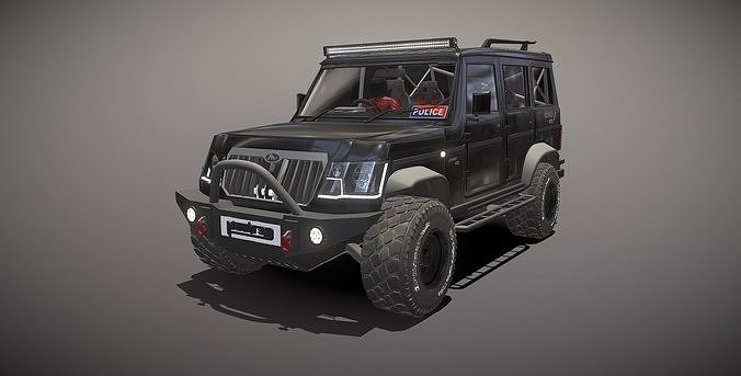 3D model Mahindra Bolero VR / AR / low-poly | CGTrader