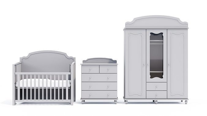 Baby Room 3D model 3D printable | CGTrader