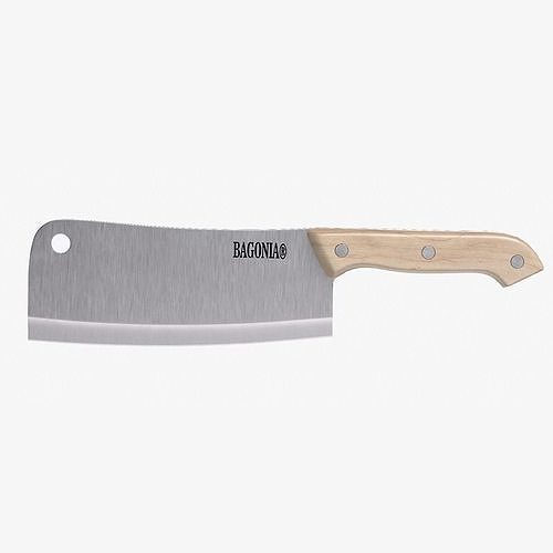 3D model Bagonia Chopper Knife maple wood VR / AR / low-poly | CGTrader