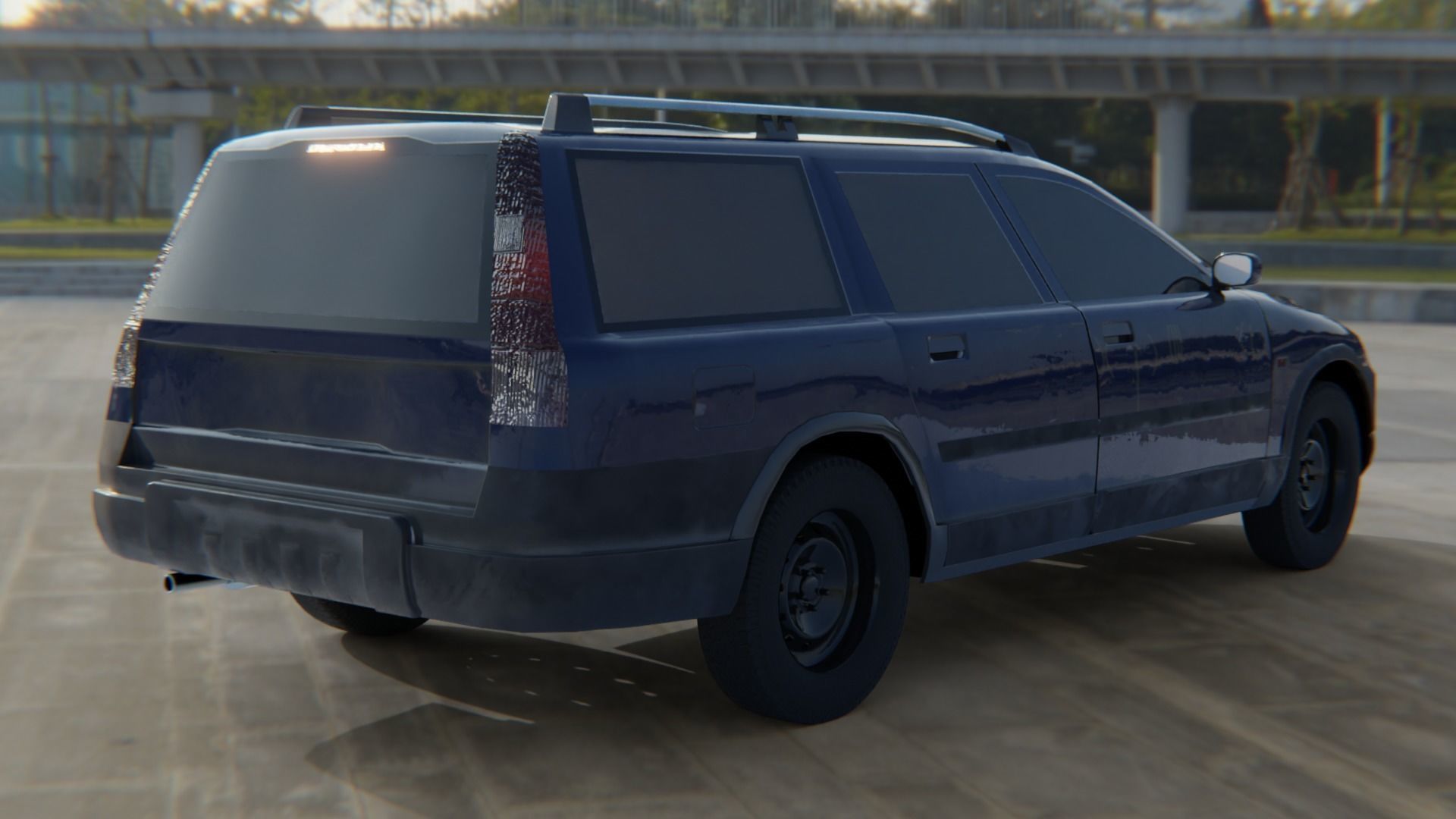 3D model 2000s break VR / AR / low-poly | CGTrader
