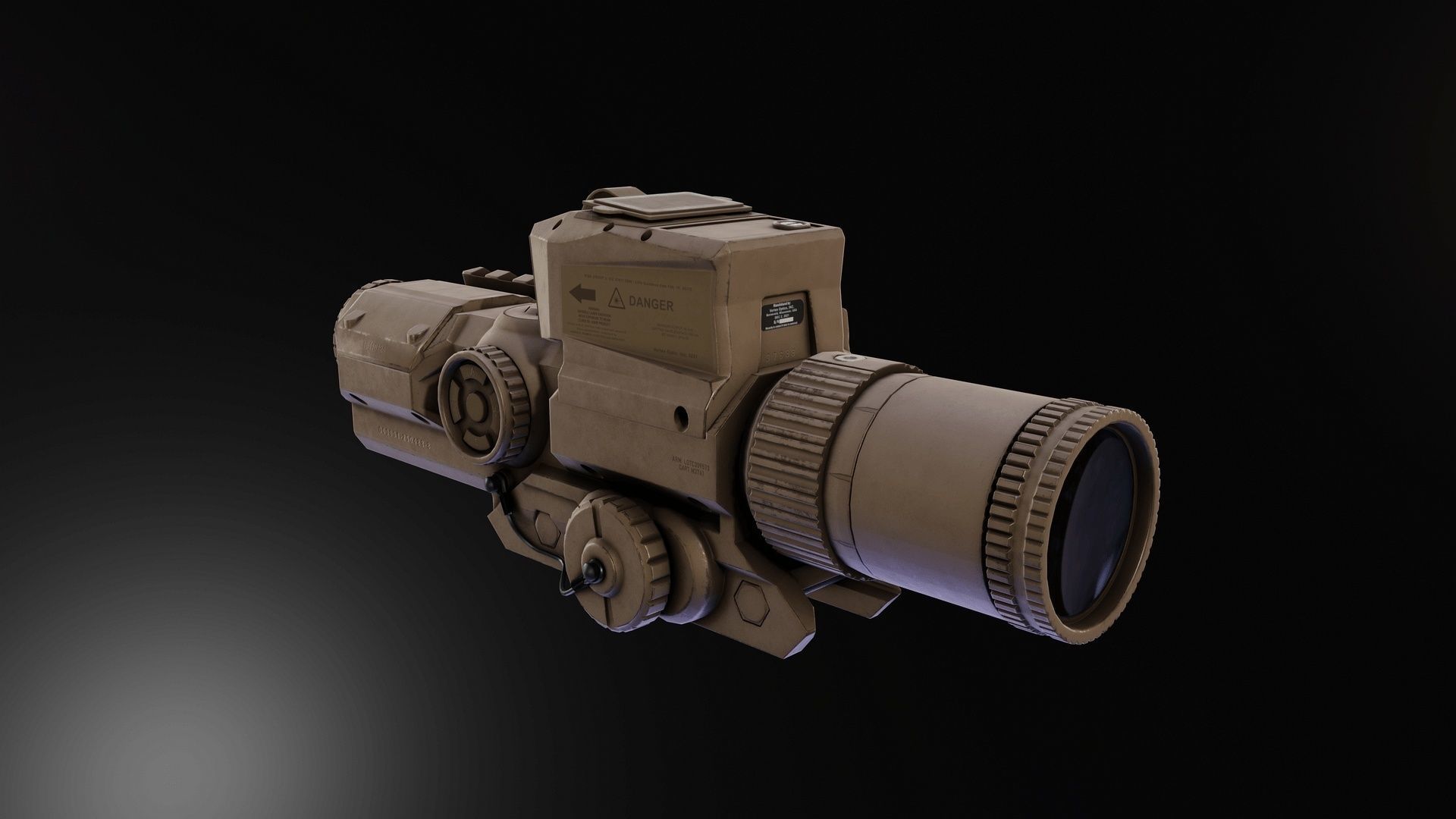 3D model Vortex XM157 NGSW FC Optic VR / AR / low-poly | CGTrader