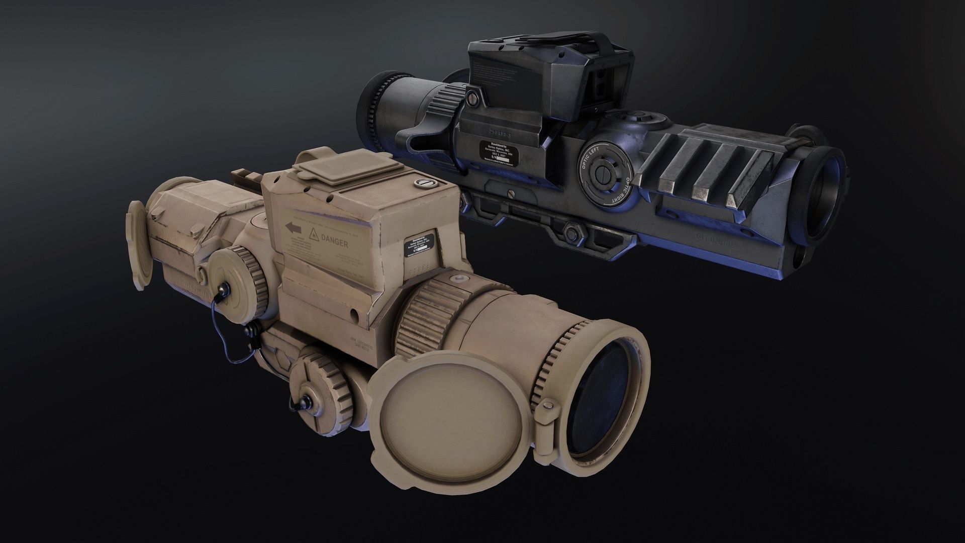 3D model Vortex XM157 NGSW FC Optic VR / AR / low-poly | CGTrader