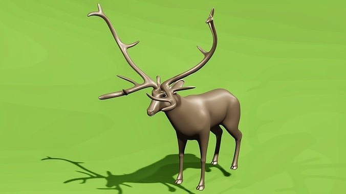 3D model Deer 3D model VR / AR / low-poly | CGTrader