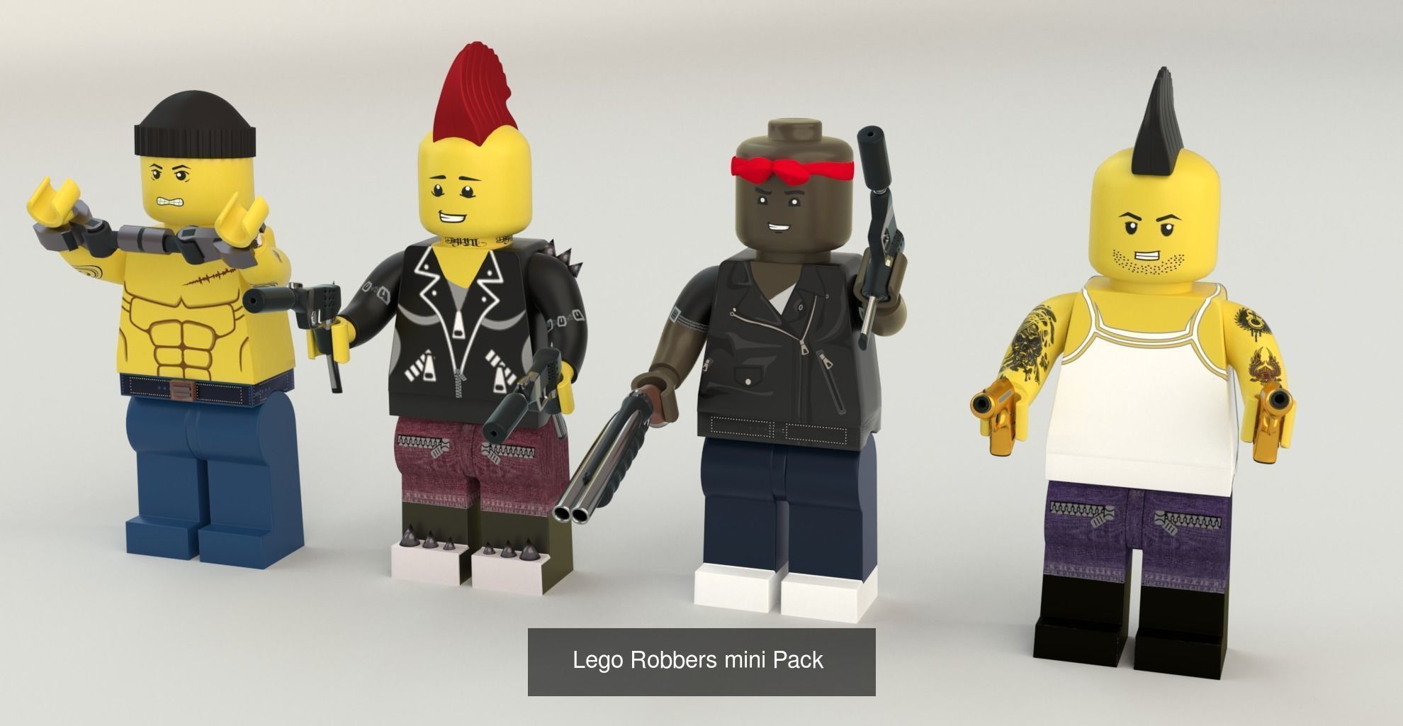 Lego Characters Collection | CGTrader