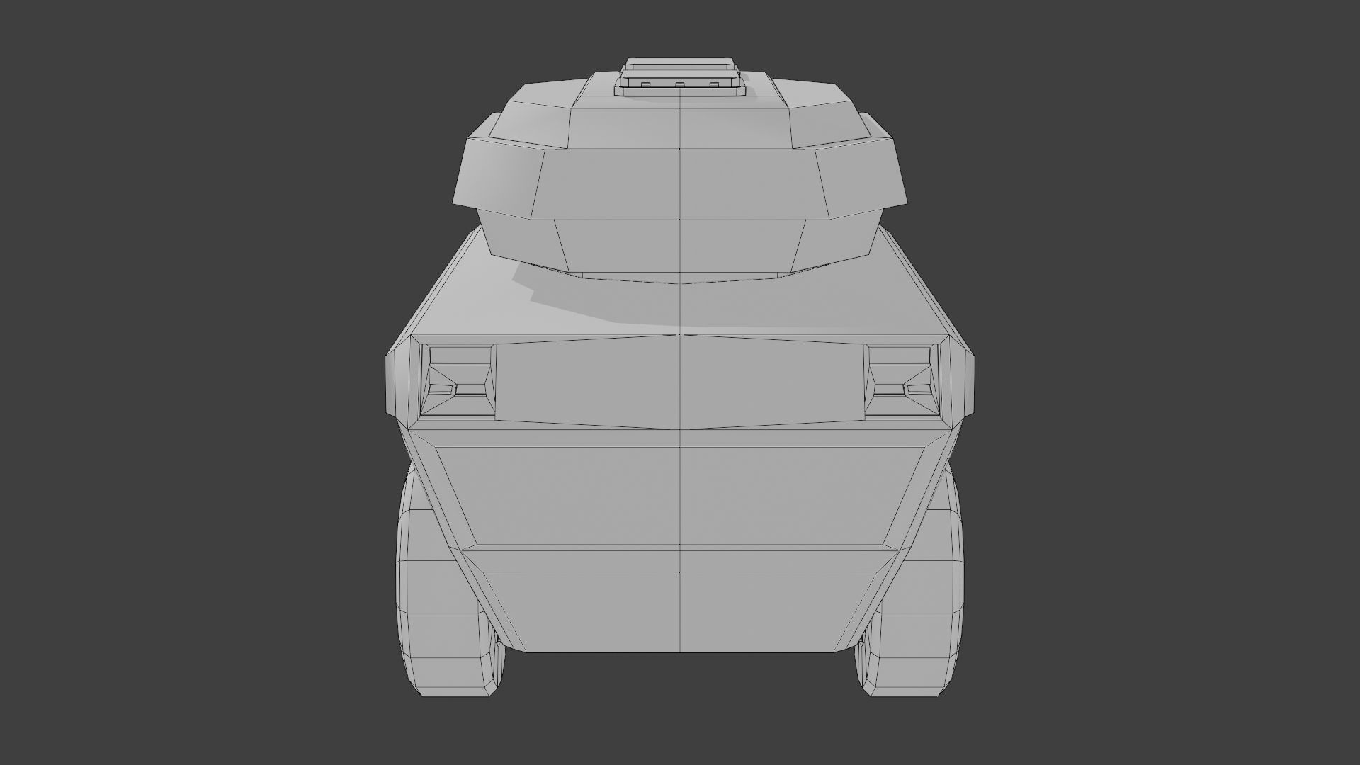 3D model Wheeled Stylized Tank VR / AR / low-poly | CGTrader
