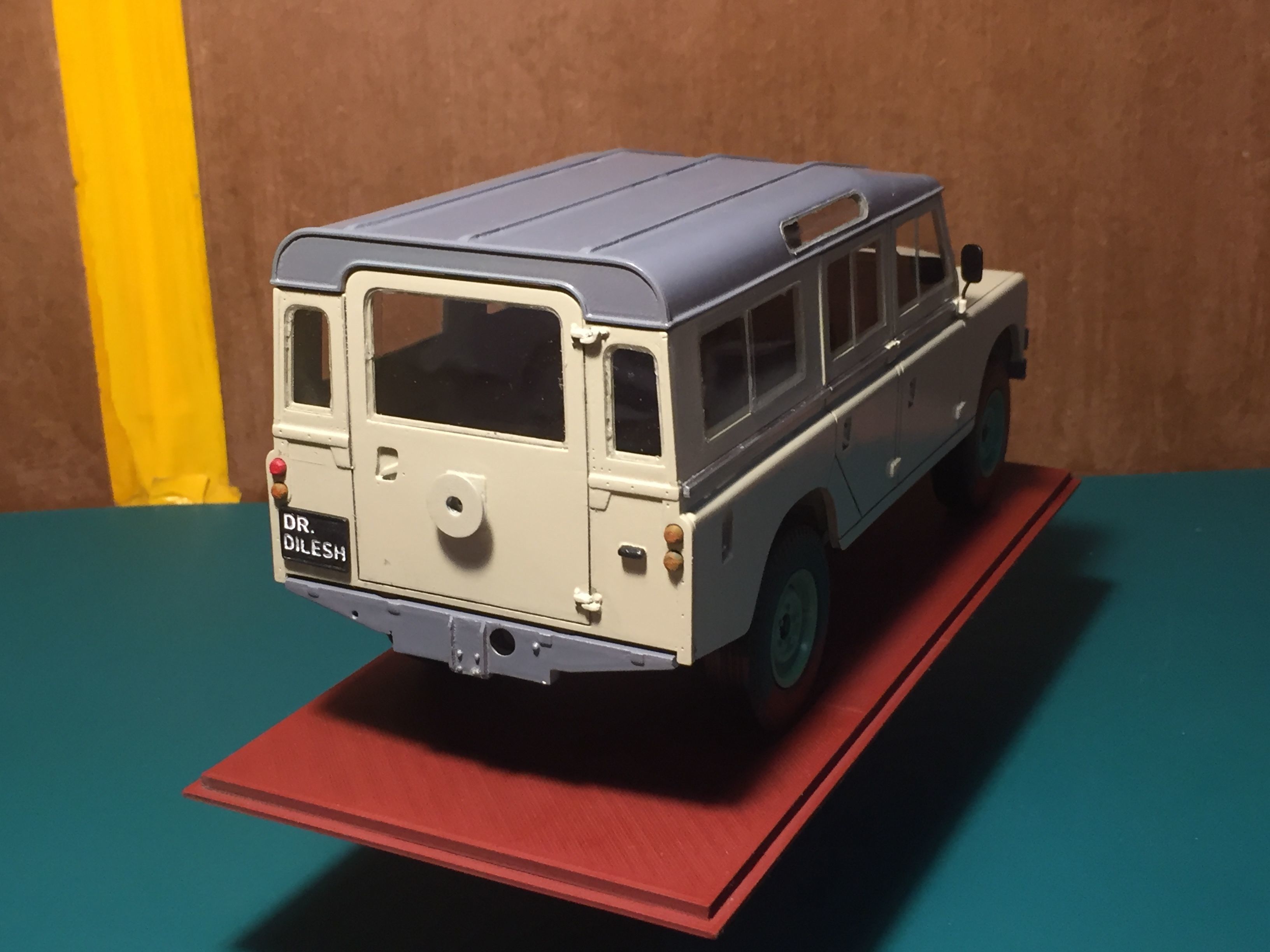 Land Rover 3 series Wagon 1 to 18 scale model series 3D model 3D ...