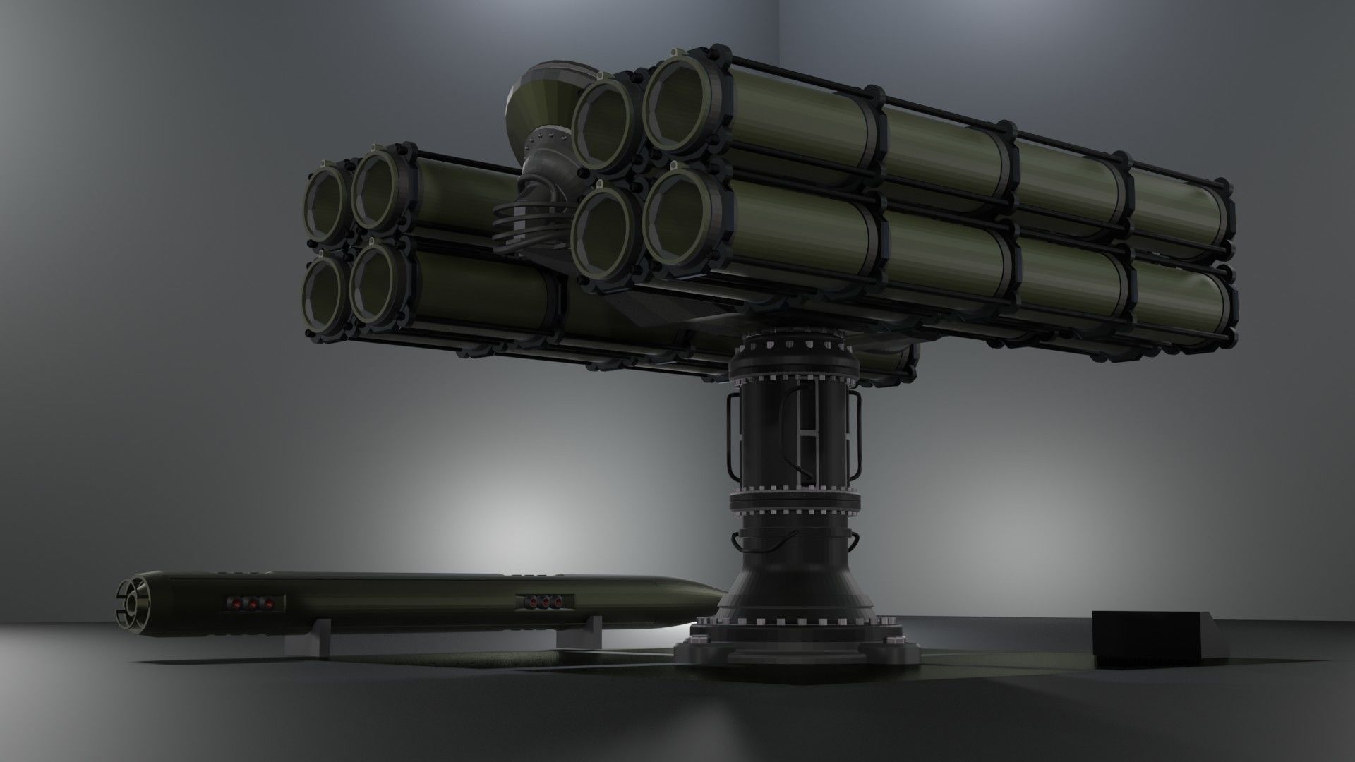 rocket launcher 3D model | CGTrader