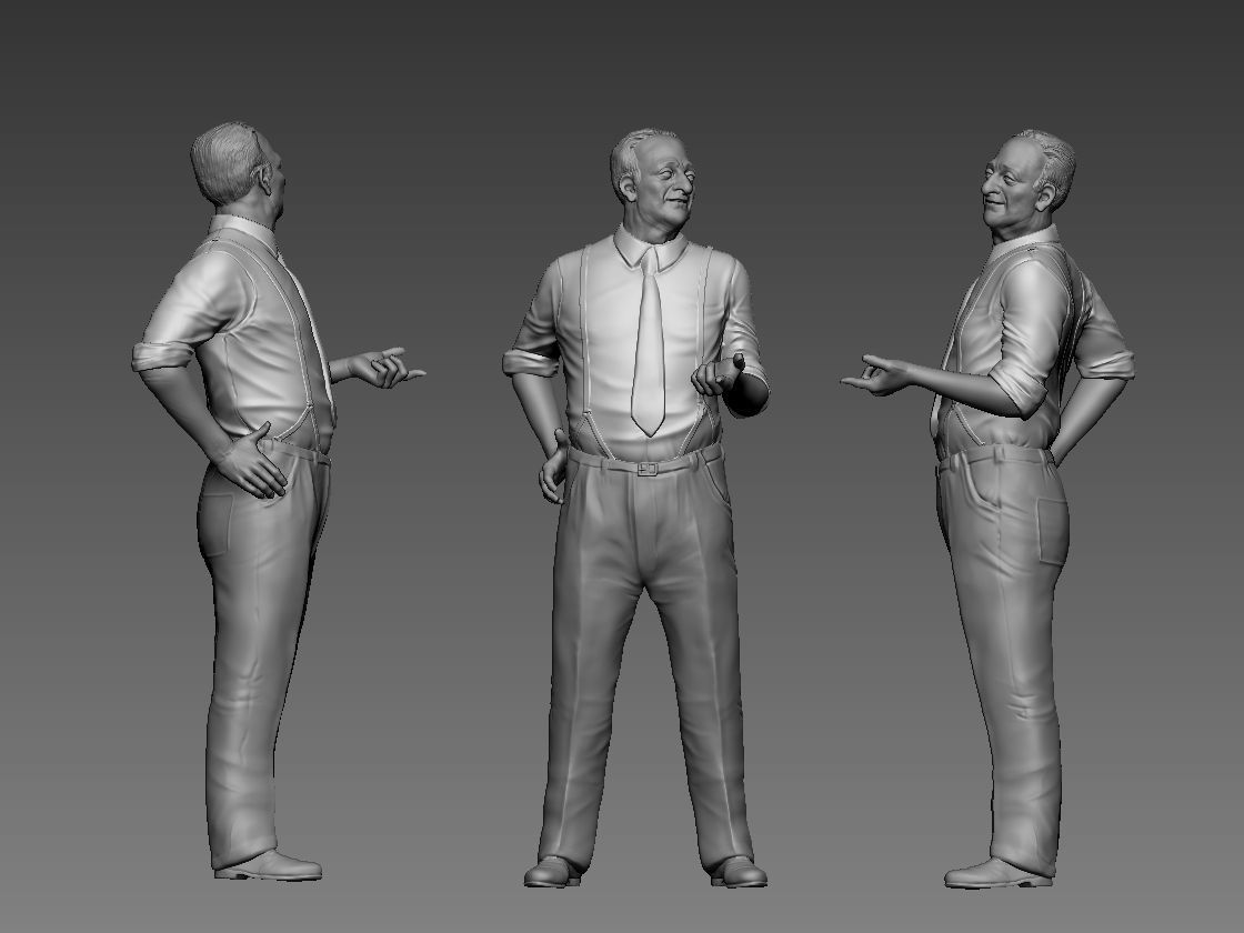 Enzo Ferrari Manager Car 3D model 3D printable | CGTrader