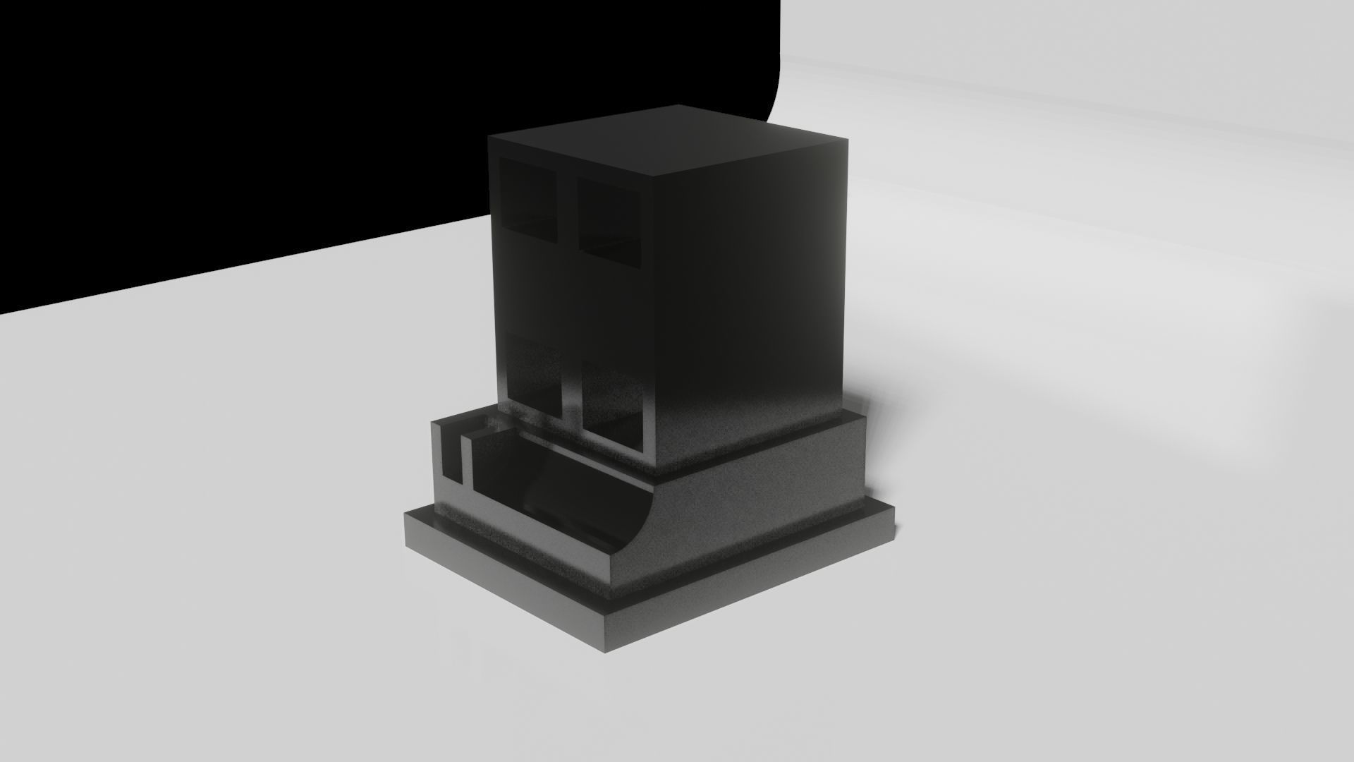 Connector 1 Way foot 3D model | CGTrader