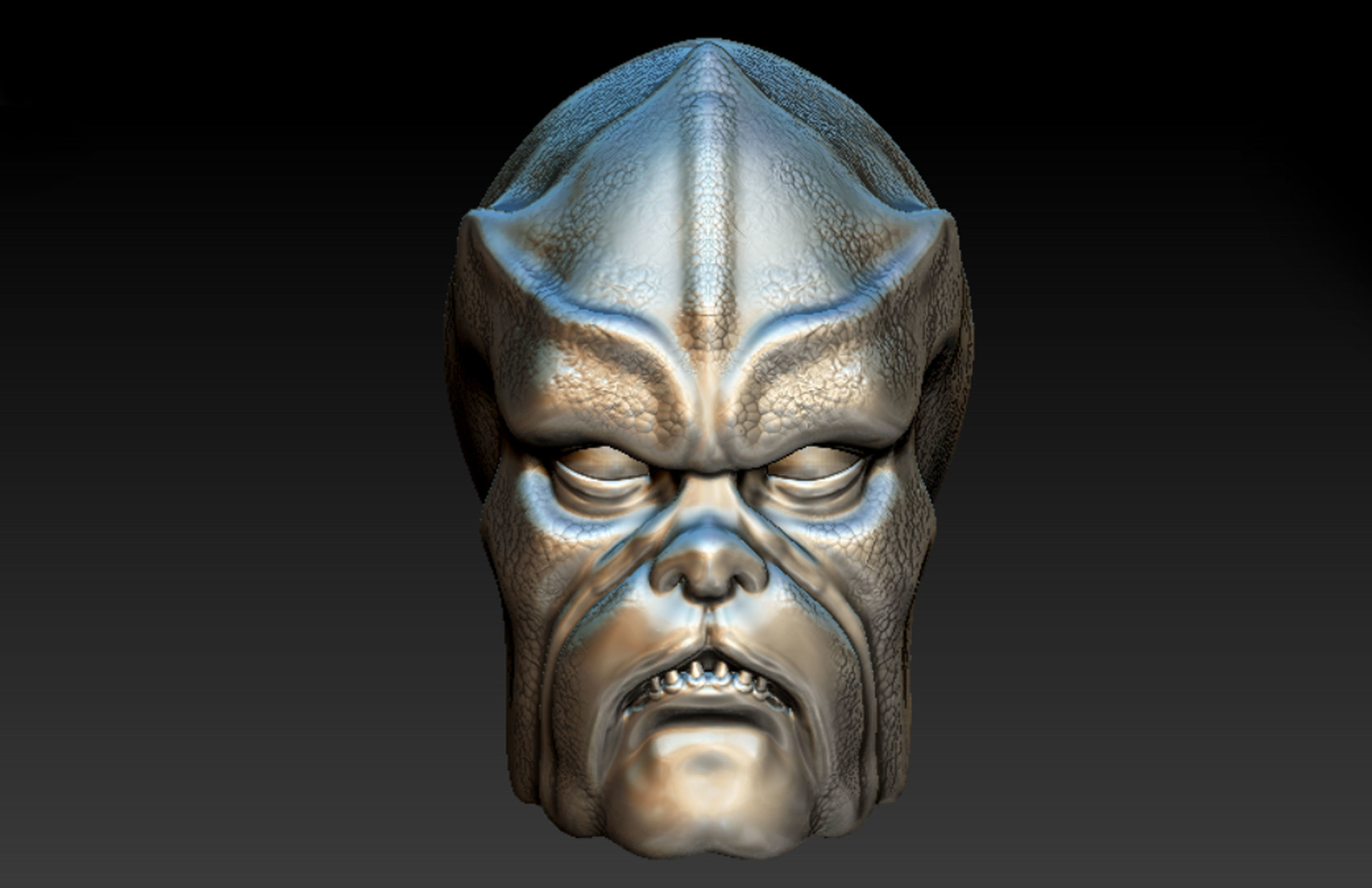 Tarados Gon Jedi head 3D model 3D printable | CGTrader