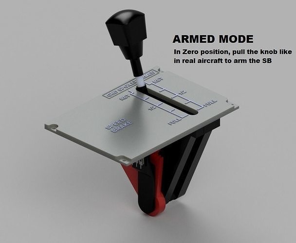 A320 Speed Brake 3D Print 3D model 3D printable | CGTrader
