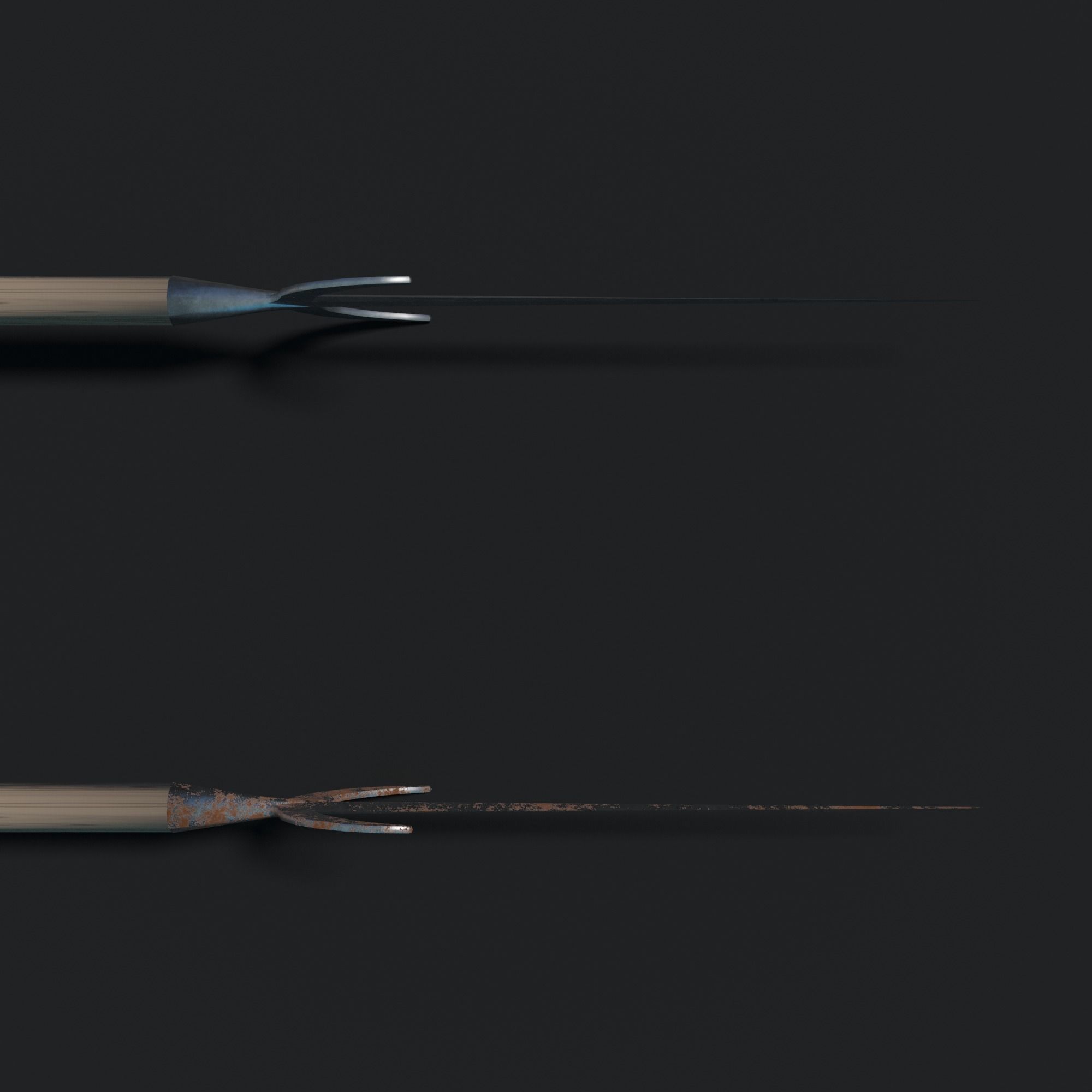 3D model Medieval Ranseur Spear VR / AR / low-poly | CGTrader